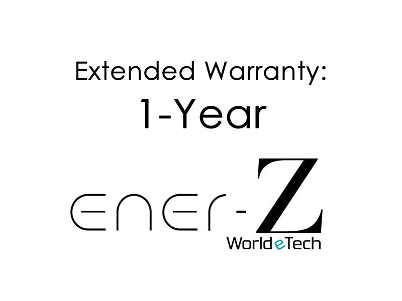 Extended Warranty: 1-Year – ener-Z